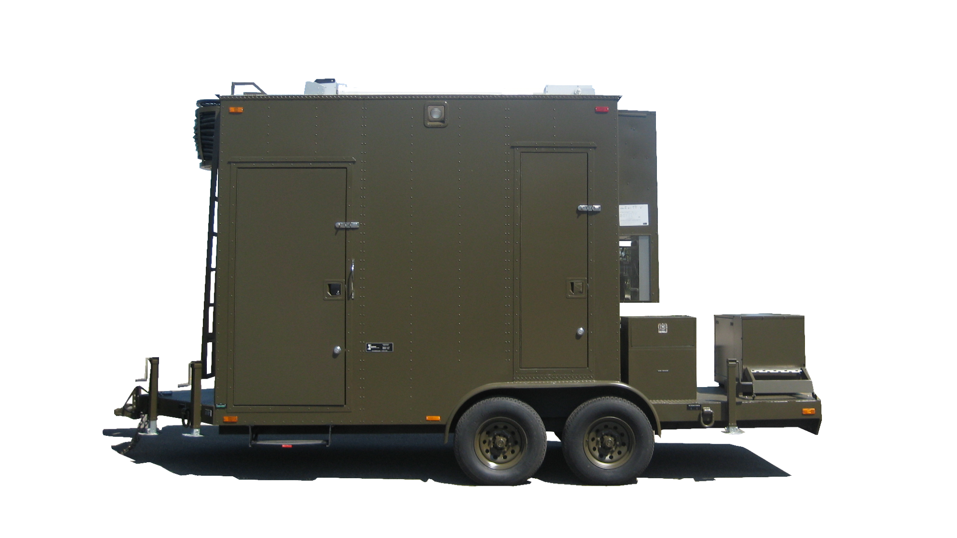 Compact Military Spec Command Trailer - Rolltechs Specialty Vehicles