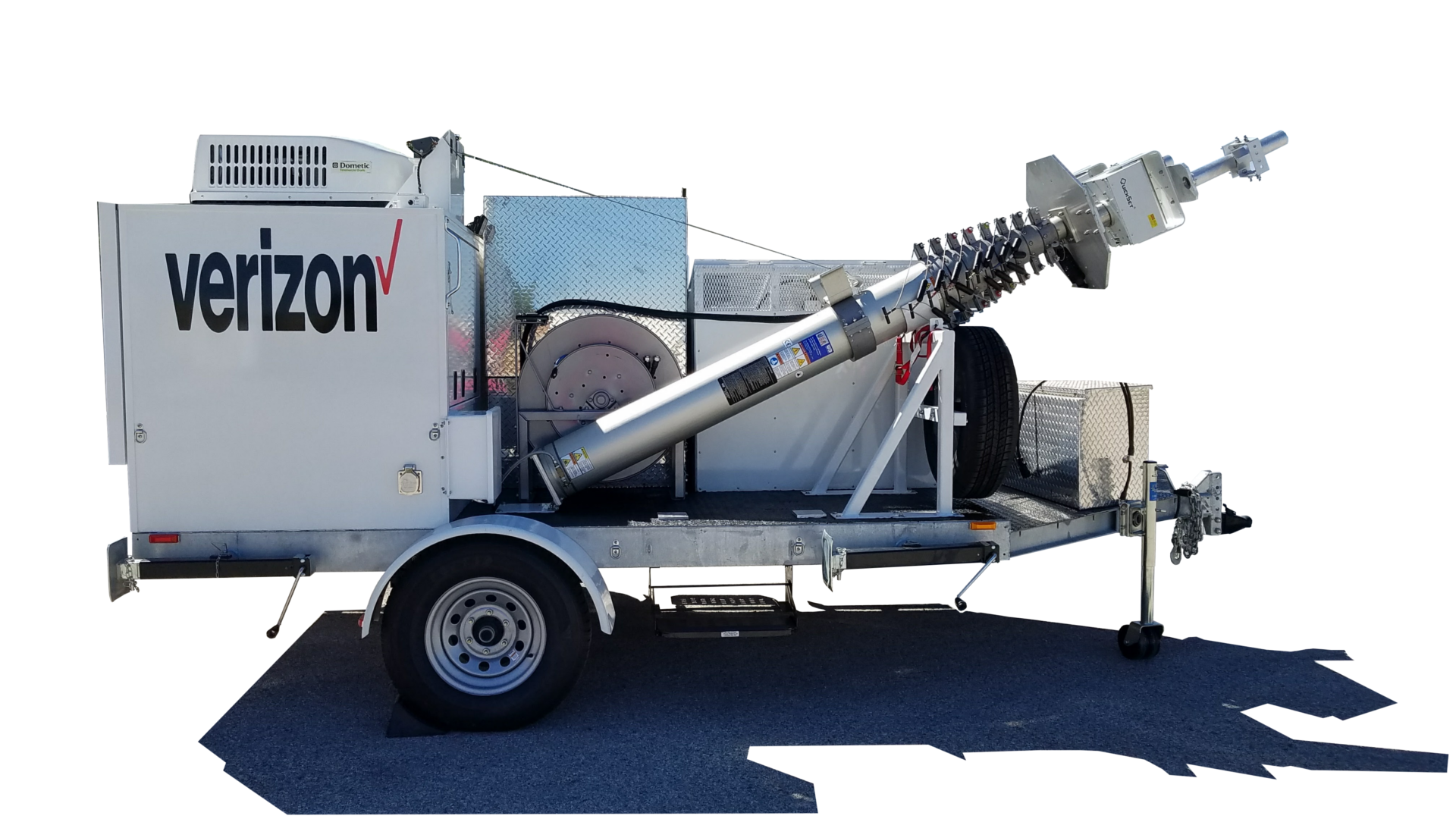 Mobile Specialty Trailer - Verizon Wireless Cell Repeater on Wheels
